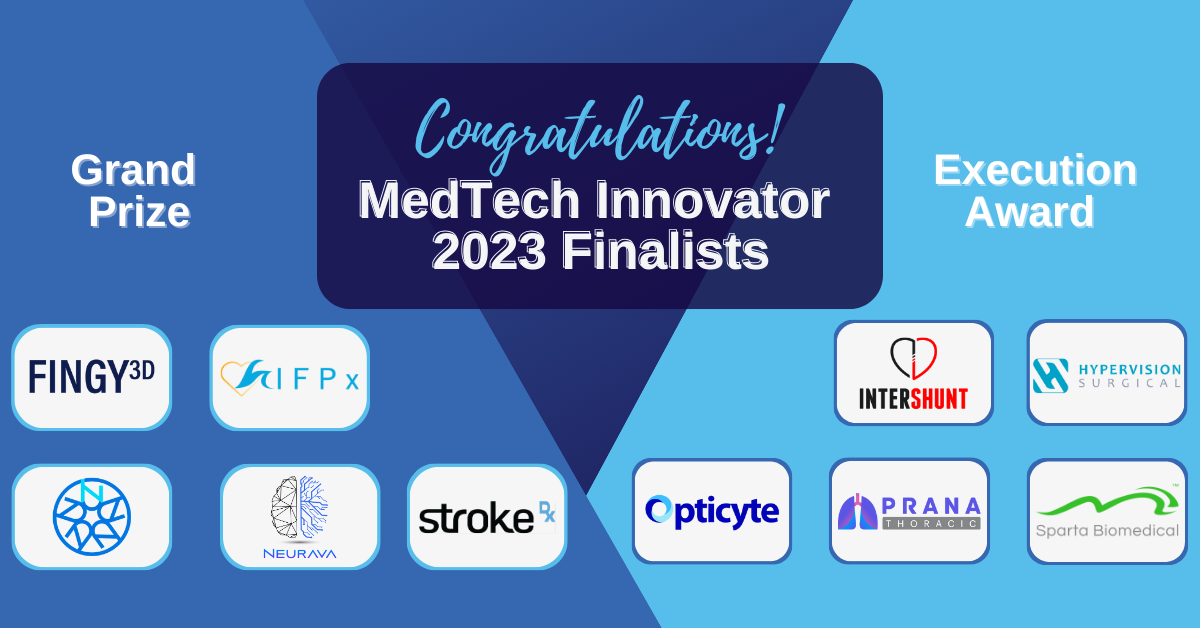 Opticyte Chosen As Finalist for MedTech Innovator Award - Opticyte